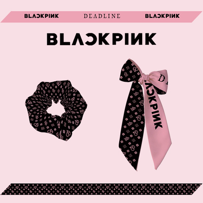 BLACKPINK应援发带定制丝带文创礼品丝巾多功能印花飘带腕带发带