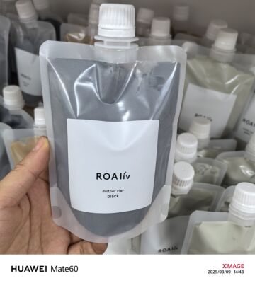 日本本土honeyroa泥膜大地泥采矿物泥膜涂抹式面膜修护保湿抗皱新