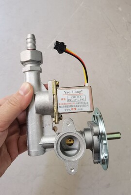 汤桶汤炉蒸包炉3V电磁阀耀隆ZD131A电磁阀YaoLong麻辣烫调火开关