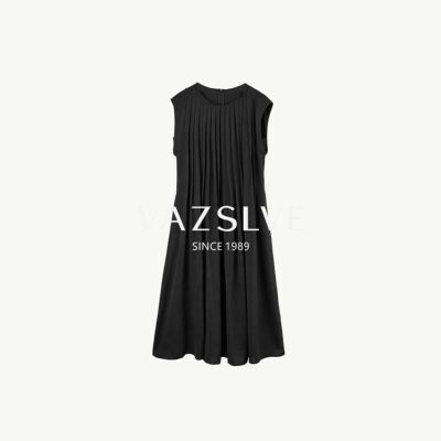 【VAZSLVE/全新奢品】捡漏-百褶无袖连衣裙-BOASX2572