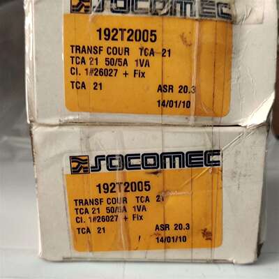 维修法国溯高美Socomec电流互感器192T2005议价