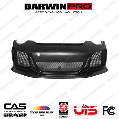 DarwinPRO 保时捷911 997  改装 升级 991 GT3 包围 碳纤维 前杠