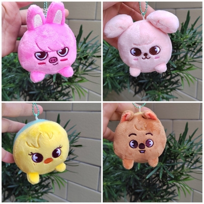 正版日单尾货SKZ挂件毛绒公仔