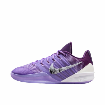耐克Nike紫色舒适透气低帮篮球鞋