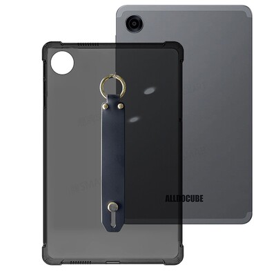 适用酷比魔方iPlay50mini手持防摔套 透黑掌玩mini手持软壳mini3u软套8.4英寸iPlay50mini平板手持腕带气囊