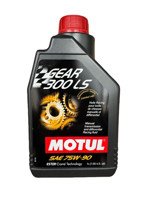 法国原装摩特MOTUL GEAR300 LS 75W-90 脂类全合成限滑差速器油