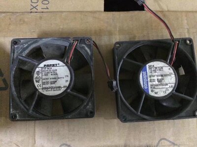 德国PAPST TYP 3414 H/2/NM/GL/NL/NHH/NH 24v变频器2.4W风扇9225