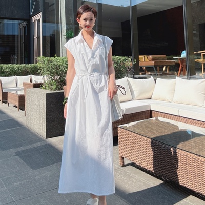 高级感气质优雅独特连身裙子女夏
