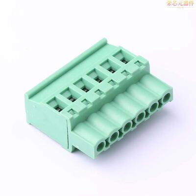 WJ2EDGKB-5.08-6P原装「插拔式接线端子 6Pin 间距