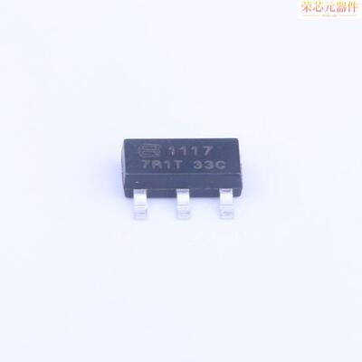 BL1117-33CX原装「Vin=12V Vout=3.3V 1A 60dB@(120Hz)」正品