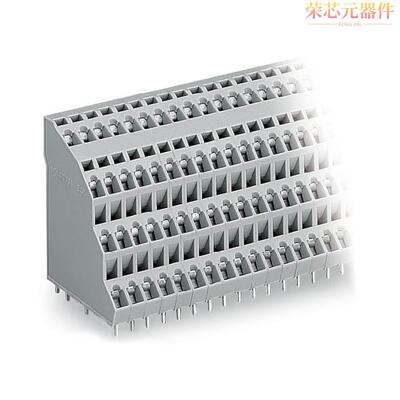 738-108原装「QUADRUPLE-DECK PCB TERMINAL BLOC」正品