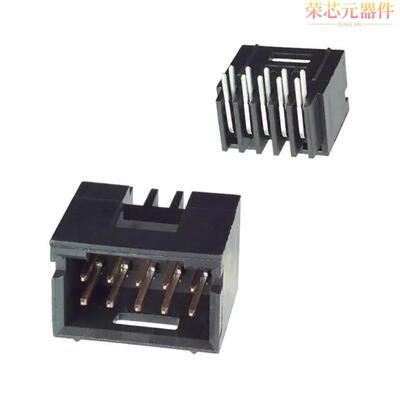 5-103166-3原装「CONN HEADER R/A 10POS 2.54MM」正品