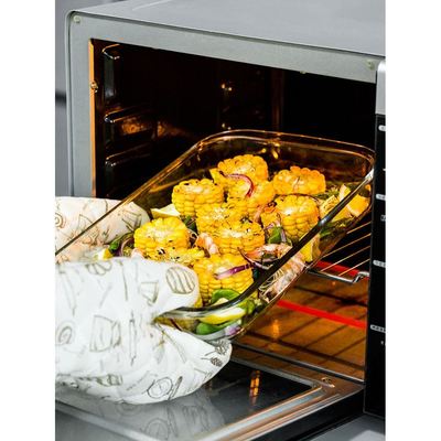 dinner bowls plates dish glass heat resistant baking oven