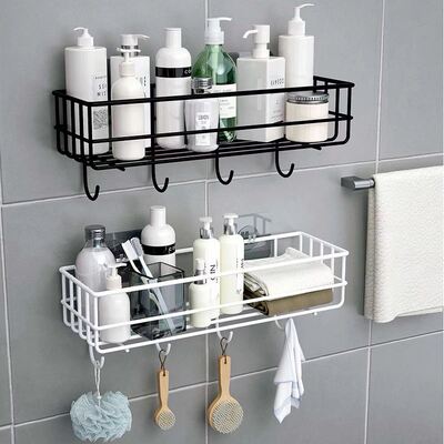 bathroom shelvin wall hanin shower el shelf steel rack