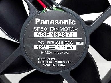 asfn82371 8cm 12V 170mA 8038 2线