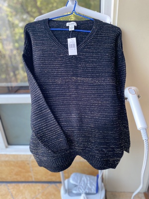 Neiman Marcus金线羊绒衫 美码M号 上海现货