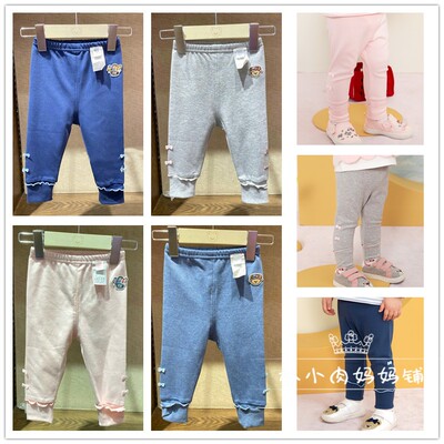 女童装验货春夏款小熊打底裤