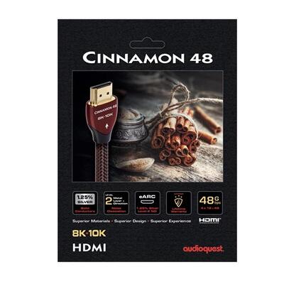 美国Audioquest/线圣Cinnamon 48肉桂48HDMI线8K-10K高清音视频线