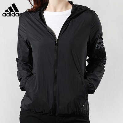 阿迪达斯女子运动连帽外套