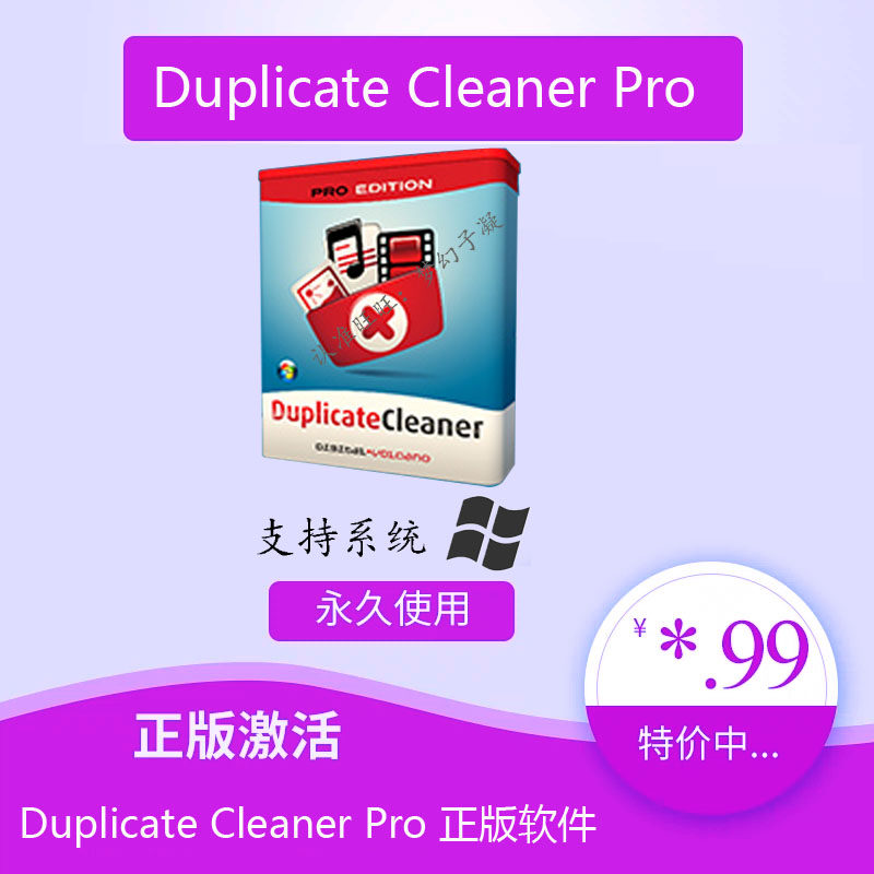 Duplicate Cleaner Pro 5/4专业中文版重复文件查找清理工具软件_虎窝淘
