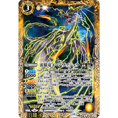 小柚子战斗之魂BS M 雷龙长须金刚龙 BS75-044日文