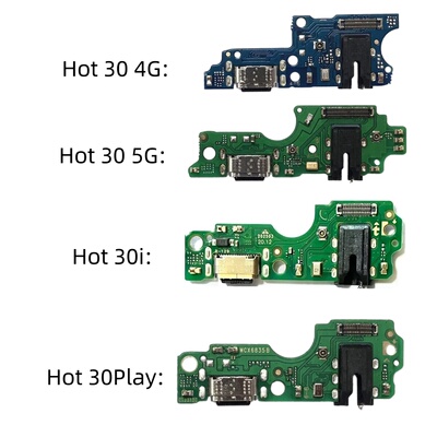 适用于infinix传音Hot30Play Hot30/30i原装手机充电接口尾插小板