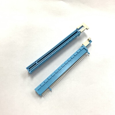 蓝色显卡槽带滑扣同创科技