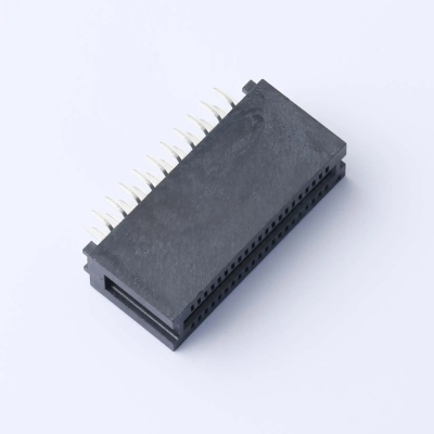 WingTAT 1.27mmPCI总线插座42P直脚金手指插槽无耳 HED42LP03BK