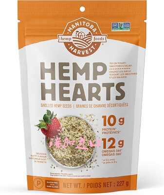 包邮加拿大Manitoba去壳 高纤高蛋白粉227克非转基因多种