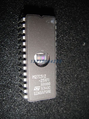 M27C512-12F6    ST CDIP28 全新原厂现货  质量保证