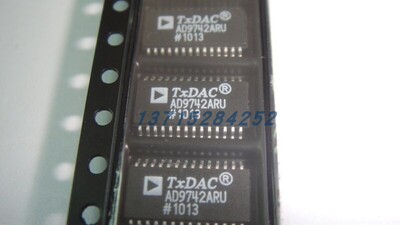 高速数模转换器 AD9742ARUZ	 AD	 TSSOP28  全新原厂原装现货