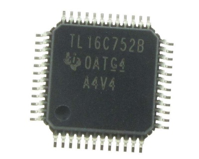 接口芯片 TL16C752BPT TI QFP48 原厂原装现货 假一赔十