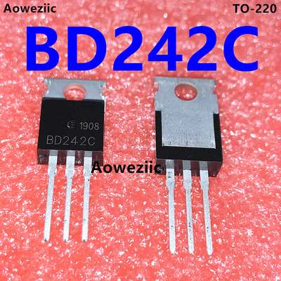 BD241C BD242C BD243C BD244C TO-220 功率晶体三极管 全新国产