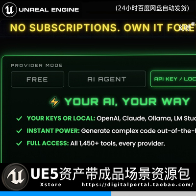 UE5虚幻5.7 AI人工智能辅助开发插件工具Ultimate Engine CoPilot