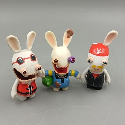 现货正版 UBISOFT 育碧游戏 疯狂兔子 雷曼兔子摆件 盒蛋散货