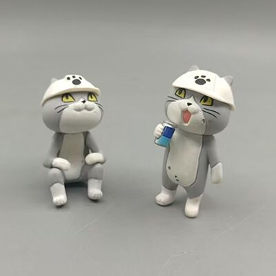 现货正版 潮玩 ToysCabin 仕事猫 猫咪可爱造型 盒蛋散货