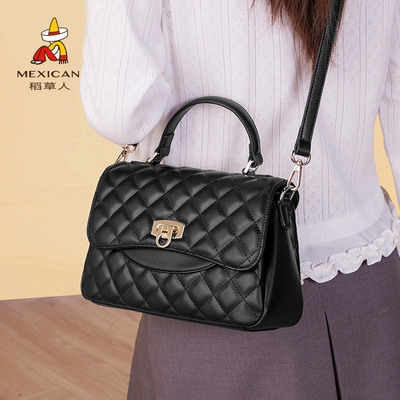 【热卖推荐】稻草人女包品牌正品