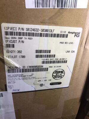 10124632-1030013LF 原装Amphenol FCI DDR4 288P直插连接器