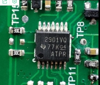 LM2901VQPWRQ1丝印2901VQ LM2901VQ 模拟比较器,四路精度TSSOP