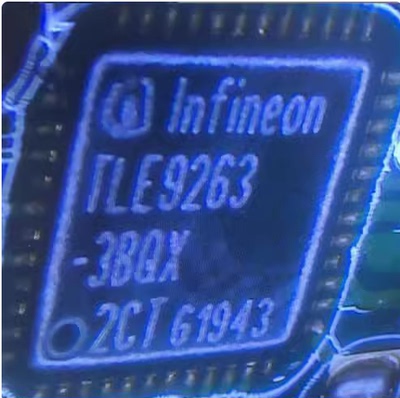 TLE9263-3BQX 汽车电脑板电源管理收发器接口通讯IC芯片 QFN