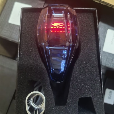 适用50系大霸王ESTIMA普瑞维亚PREVIA水晶排档头杆波棍头挡把改装