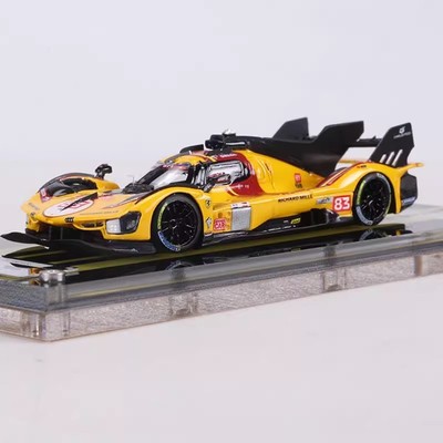 SUP 1:64法拉利499P勒芒24小时耐力赛车NO.83叶一飞树脂汽车模型