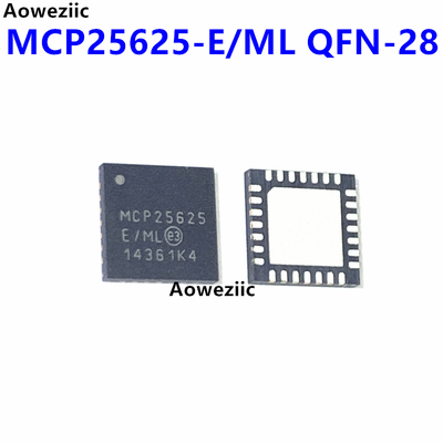 MCP25625-E/ML QFN-28 带集成收发器的CAN控制器芯片 进口原装