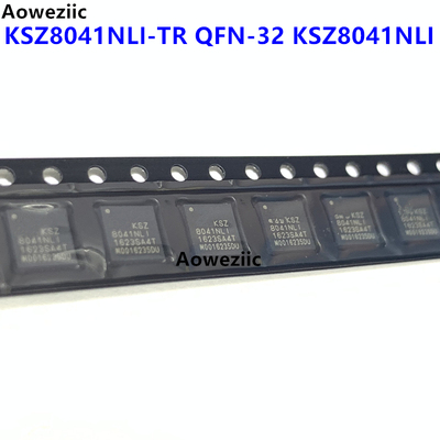 1个 KSZ8041NLI-TR QFN-32 KSZ8041NLI 100Mbps以太网收发器芯片