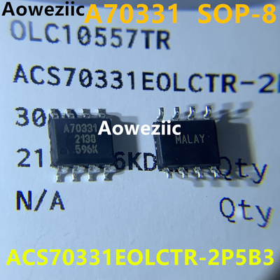 ACS70331EOLCTR-2P5B3 ACS70331 丝印A70331 霍尔电流传感器 2.5A