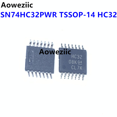 10个 SN74HC32PWR TSSOP-14 丝印 HC32 四路2输入正或门  逻辑门