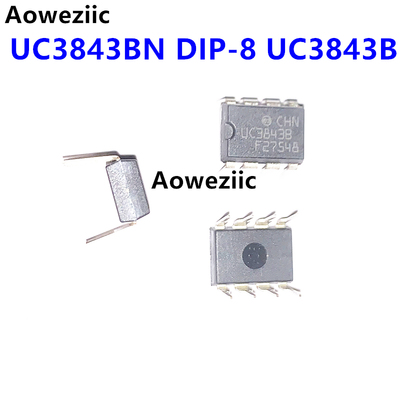10个 UC3843BN DIP-8 UC3843B 直插 电流模式PWM控制器 电源芯片