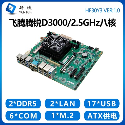 研域HF30Y3国产主板飞腾D3000