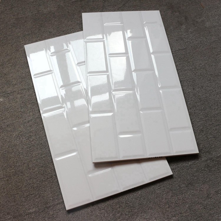 广东优等品瓷砖300X600墙砖厨房卫生间阳台网红格子面包砖釉面砖