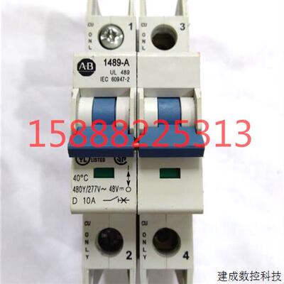 议价美国原装正品AB 保护器1489-A2D100R  2P 断路器